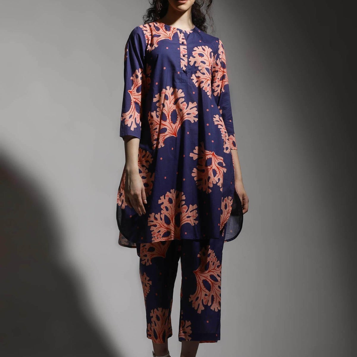 Midnight Coral Co-Ord Set – Simran Exclusive