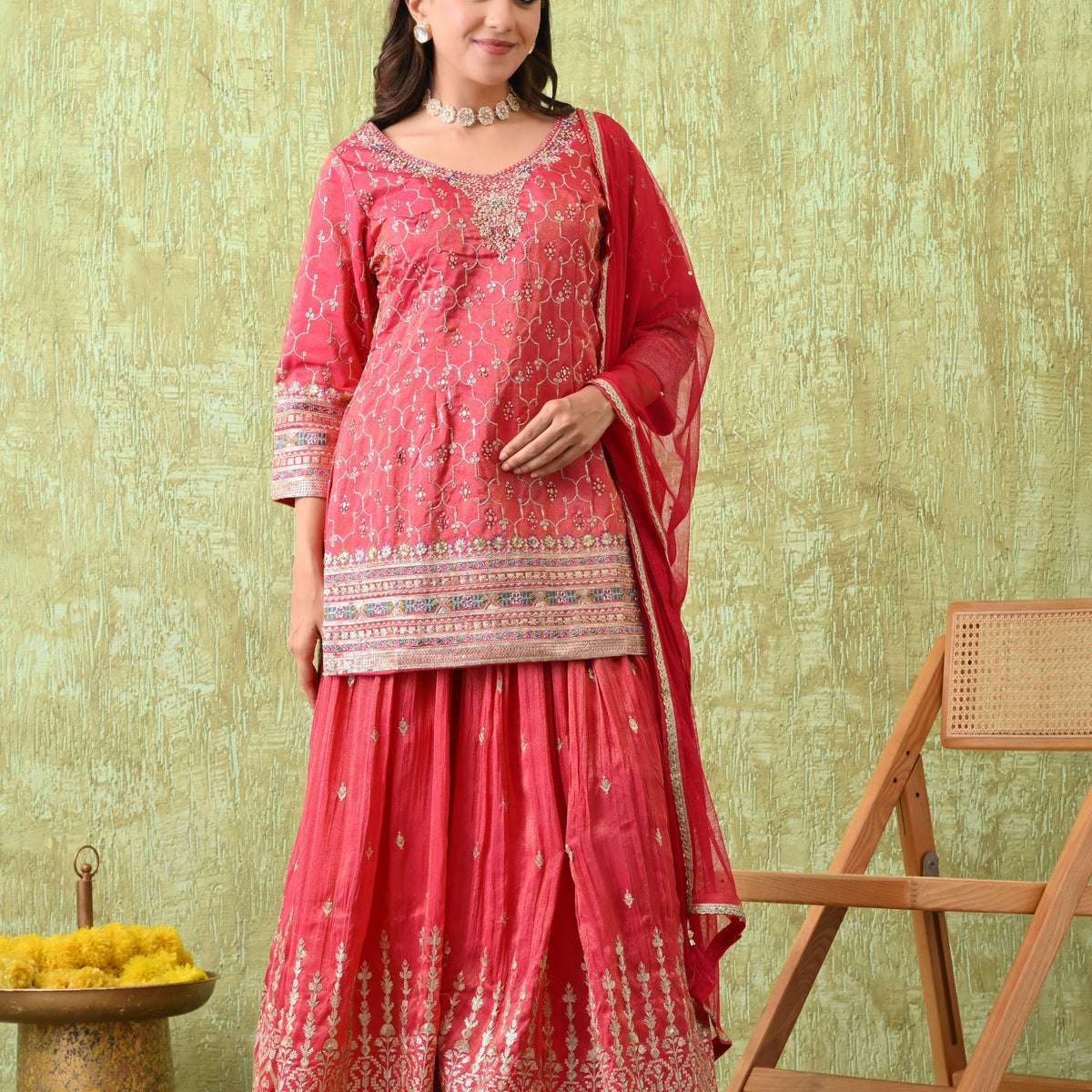 Navratri Style Guide: 9 Colors, 9 Days, 9 Stunning Outfits – Simran ...