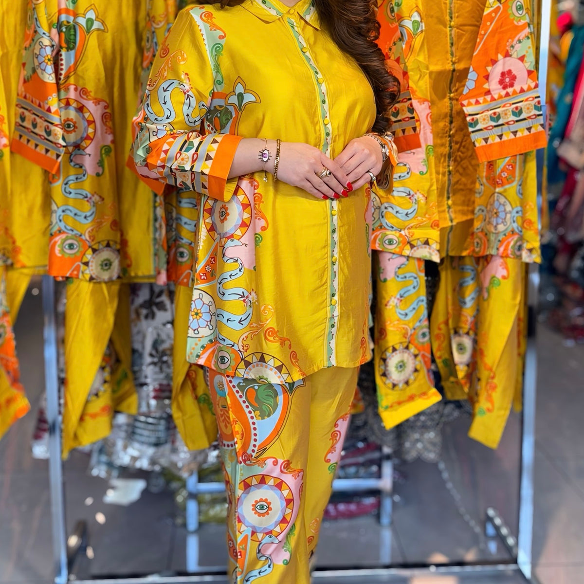 Evil eye Coord Set – Simran Exclusive