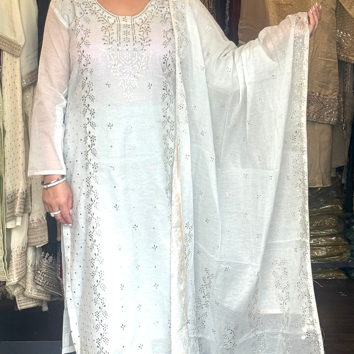 Chanderi Pita work – Simran Exclusive